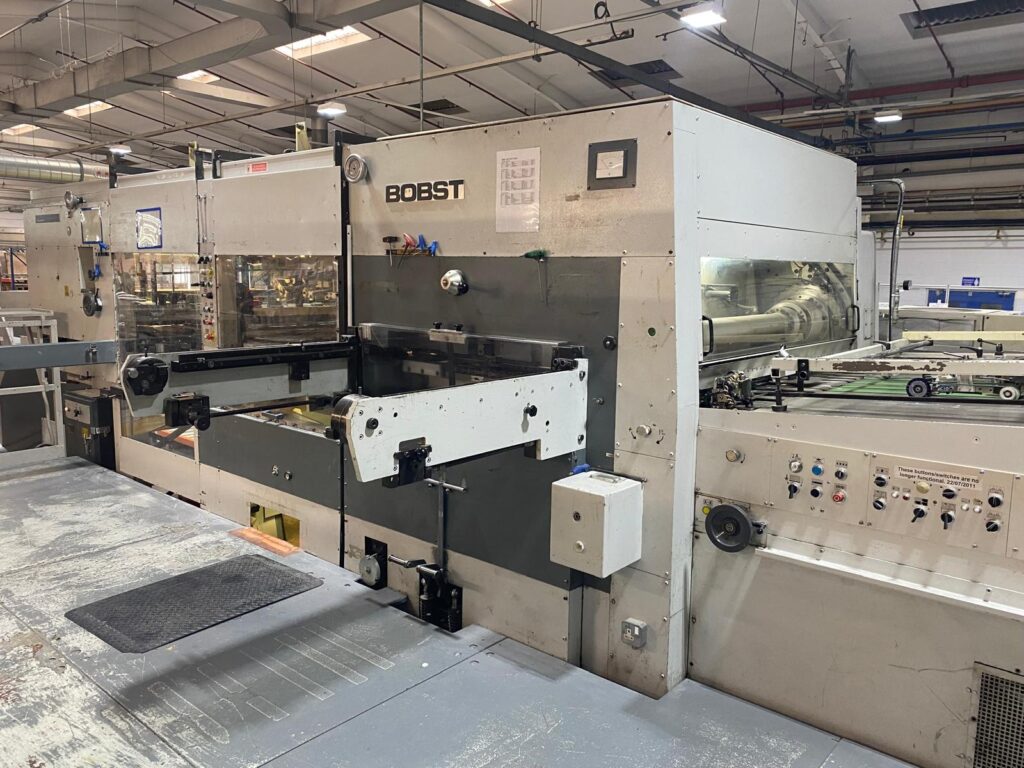 For Sale Bobst SP 142 ER | https://tinyurl.com/matchmachinery